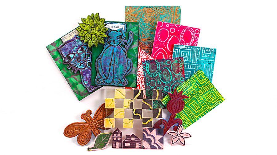 PREVIEW: How to Make Marks with Stamps and Simple Print Plates - s03e02 ...