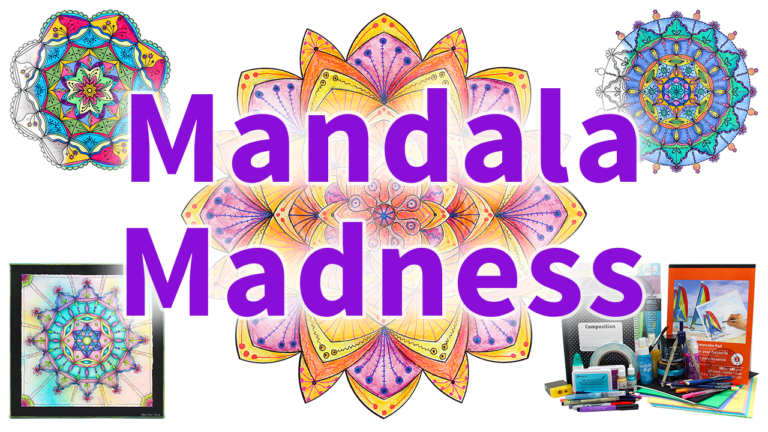 How to Draw a Mandala With a Compass - HowToGetCreative.com